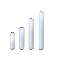 China PP Membrane Microporous Filter Cartridge Water Filter 20 Inch 0.22um for sale
