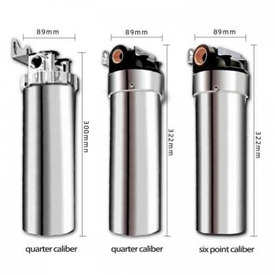 China 10 Inch Stainless Steel Water Filter Housing 304 Rustproof for Water Treatment for sale