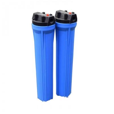 China 20 Inch PP Water Filter Housing 125 PSI for RO Water Treatment Plant Accessories for sale