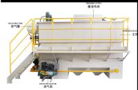 China 500L/Hour Pure Water Process Efficient Dissolved Air Flotation Equipment Auto for sale