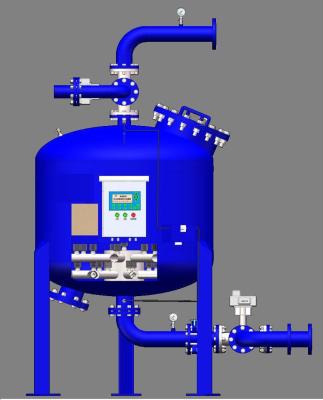 China 4KW Multimedia Filtration System Quartz Sand Filter Tank Sediment Filter for sale