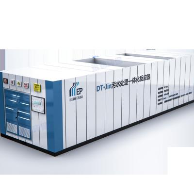 China 120m3/D MBR Sewage Treatment Plant for Coal Miners Living Quarters 380V for sale