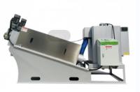 China 0.2kW Screw Filter Press Sludge Dewatering Machine for Mud Slurry Wastewater Treatment for sale