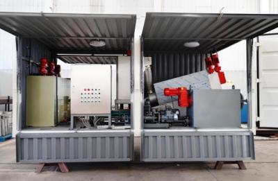 China 1.1kW Small Dewatering Screw Press Machine for Wastewater Treatment Sludge for sale