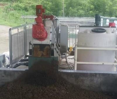 China Multi Plate Screw Press Sludge Dewatering Machine 3kw for Wastewater Treatment ISO 14001 for sale