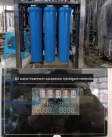 China 500LPH Industrial RO Water Treatment Equipment PLC Reverse Osmosis Machine 4040 Membrane for sale