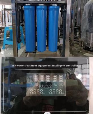 China 500LPH Industrial RO Water Treatment Equipment PLC Reverse Osmosis Machine 4040 Membrane for sale