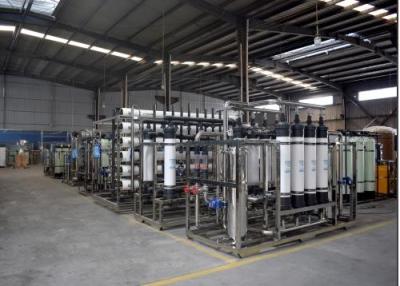 China RO EDI Deionized Water Plant 220V for Pharmaceutical Industry Water Treatment for sale