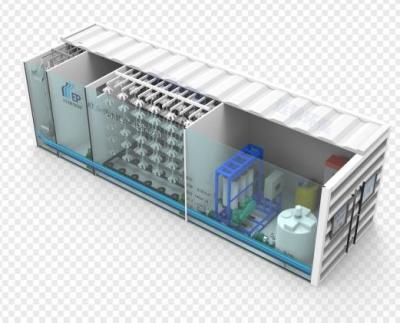 China Industrial UF Ultrafiltration Membrane Water Treatment Plant 0.25m3/hr 75% Recovery for sale