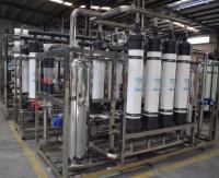 China PLC Micro Filtration UF Water Treatment Plant Machine 220V 380V 1-100TPH for sale