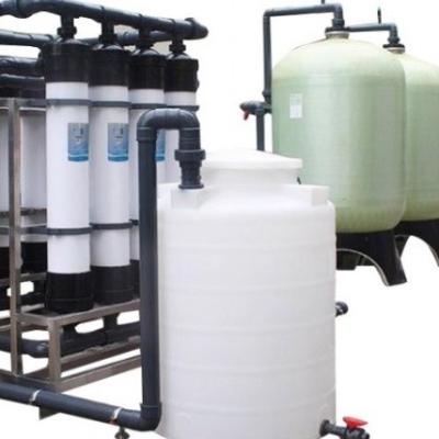 China ISO14001 Ultrafiltration UF Water Purification System 220V 380V Stainless Steel Frame for sale
