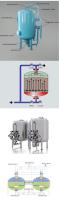 China CE ISO Stainless Steel Sand Filter MSRL FRP Activated Carbon Media Filter 25m3/hr 415V for sale