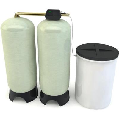 China Stainless Steel Ion Exchange Resin Water Filter System 500L/H 220W Industrial Boiler Softener for sale