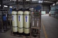 China ISO 9001 Automatic Resin Water Softener Plant FRP Tank 150000 Cycles for sale