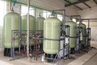 China FRP Tank 100Psi Ion Exchange Water Treatment Sand Filter System 220V 380V for sale