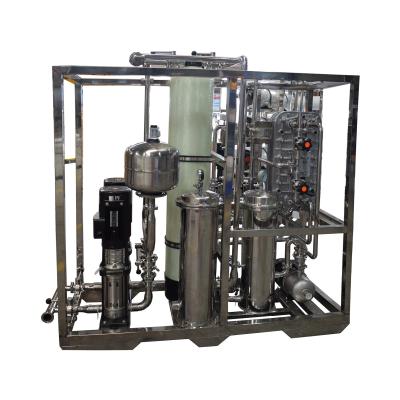 China Petroleum Reverse Osmosis Water Treatment Machine RO EDI Plant 18 Megohms for sale