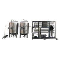 China Industrial Reverse Osmosis Water Treatment Plant 500LPH RO Deionized Water Machine CE ISO for sale