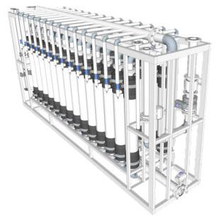 China Iron Removal System Tubular Ceramic Membrane For Condensate Reuse for sale