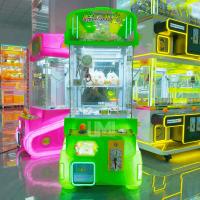 China NEW Mini Claw Machine Kids Table Top Claw Machine Vending Small Plush Toy Claw Machine Mini Indoor Coin-operated Arcade Games for sale