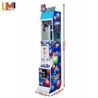 China High-Quality Arcade Mega Mini Claw Machine Space-Saving Tall Claw Machine Custom Options Vending Game Plush Toys Coin Operated for sale
