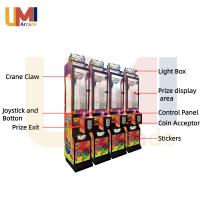 China High-Quality Arcade Mega Mini Claw Machine Space-Saving Tall Claw Machine Custom Options Vending Game Plush Toys Coin Operated for sale