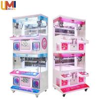 China Wholesale Coin Operated  Mini Claw Machine Small Plush Toy Vending Machine Arcade Games 4 Player Prizes Claw for Kids and Adults for sale