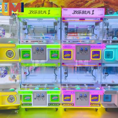 China Hot Selling Mini Claw Machine Custom logo Coin-operated Boutique Plush Toys Arcade Game Vending Machine for Mall & FEC Use for sale