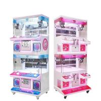 China Hot Selling Mini Claw Machine Custom logo Coin-operated Boutique Plush Toys Arcade Game Vending Machine for Mall & FEC Use for sale