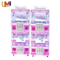 China Hot Selling Mini Claw Machine Custom logo Coin-operated Boutique Plush Toys Arcade Game Vending Machine for Mall & FEC Use for sale