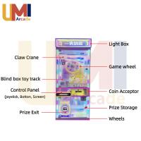 China New Design Coin-Operated Claw Machine Prize Wheel Arcade Games Plush Toys Labubu Blind Box Gift Shop Claw Game Vending Machine for sale