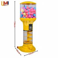China Factory Price 75-100mm Capsule Toys Vending Machine Plastic Zinc Alloy English Spanish Japanese for sale