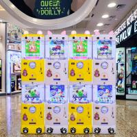 China Cartoon-Style Double-Layer Capsule Toys Gashapon Vending Machine Kids' Amusement Game with Digital Printing Logo for sale