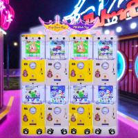 China Cartoon-Style Double-Layer Capsule Toys Gashapon Vending Machine Kids' Amusement Game with Digital Printing Logo for sale