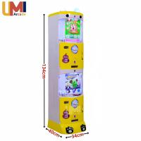 China Cartoon-Style Double-Layer Capsule Toys Gashapon Vending Machine Kids' Amusement Game with Digital Printing Logo for sale