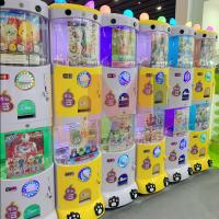 China Cartoon Style Double-Layer Capsule Toys Machine 1-Year Warranty Gashapon Vending for Kids Aged 6+ Coin-Operated for Game Centers for sale