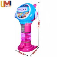 China High Quality Big Vending Machine Coin-Operated 50-100mm Capsule Toys Gachapon Machine for Children Amusement Playground for sale