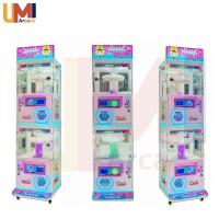 China Customizable 2 Layer Small Gift Machine MINI Claw Clip Prize Vending Machine Arcade for sale