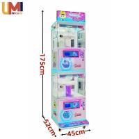 China Customizable 2 Layer Small Gift Machine MINI Claw Clip Prize Vending Machine Arcade for sale