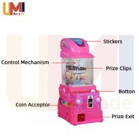 China Factory Price Mini Car Prize Small Toys Vending Machine Fun Arcade Game Solution Prizes Clip Game Machine for Kids for sale
