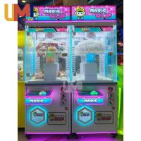 China Newest Coin-Operated Prize Machine Stickers Small Toys Vending Arcade Game Fun Magic Clip Vending Machines for sale