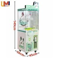 China Factory Wholesale Clip Claw Coin Operated Arcade Game Prize out Vending Machine Gift Prize Clip Machine for sale