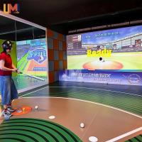China Indoor Sport Baseball Simulator Interactive Baseball Shooting Machine  for Indoor Playground Amusement Equipment for sale