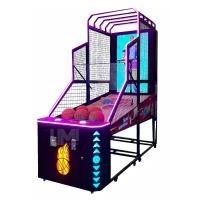 China Coin Operated Basketball Arcade Game 55 Inches HD Display Interactive Adult Basketball Shoot Machine 1 Year Warranty/guarantee for sale