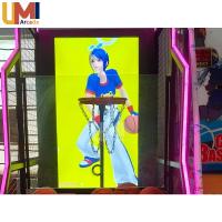 China Coin Operated Basketball Arcade Game 55 Inches HD Display Interactive Adult Basketball Shoot Machine 1 Year Warranty/guarantee for sale