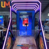 China Basketball Arcade Game Machine Coin Operated Games 42-inches LCD Kids Basketball Training Equipment for Shopping Mall for sale