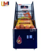 China Low Price Basketball Hoop Machine Coin Operated Basketball Arcade Games Machine Foldable Street Basketball for sale