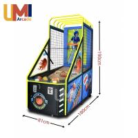 China Kids Basketball Shoot Machine Basketball Arcade Game Machine Video Game for Children Indoor Playground Amusement Park for sale