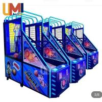 China Kids Basketball Shoot Machine Basketball Arcade Game Machine Video Game for Children Indoor Playground Amusement Park for sale