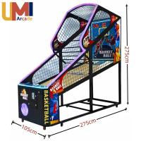 China NBA Basketball Arcade Coin Operated Game Pelota De Basketball Shoot Machine for Adult Teenagers Youth Game Amusement Park for sale