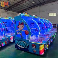 China Kids Mini Basketball Shoot Machine Coin Operated  Basketball Arcade Game for Indoor Children Playground Amusement for sale